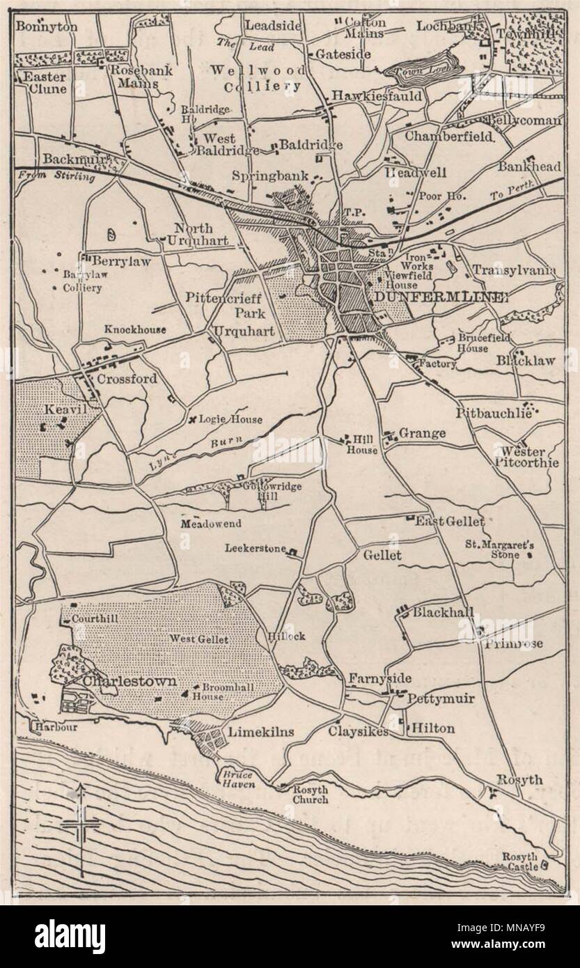 Dunfermline, scotland 19th century hi-res stock photography and images ...