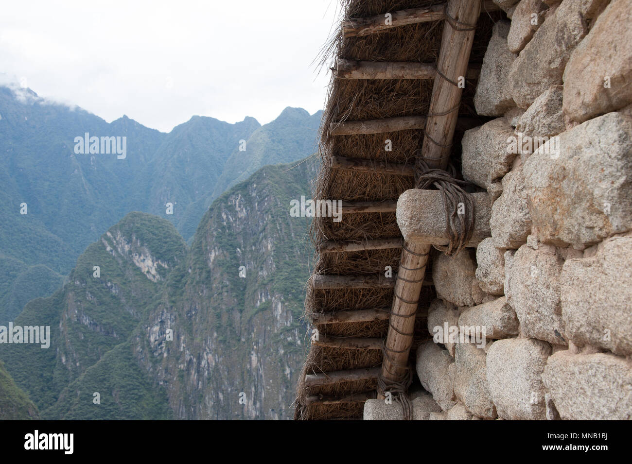 The amazing landscape of Machu Picchu in Peru Stock Photo - Alamy