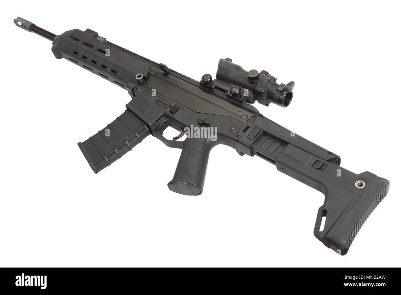 assault rifle isolated Stock Photo - Alamy