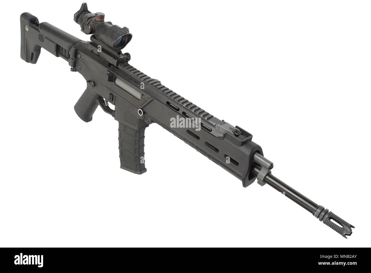 assault rifle isolated Stock Photo - Alamy