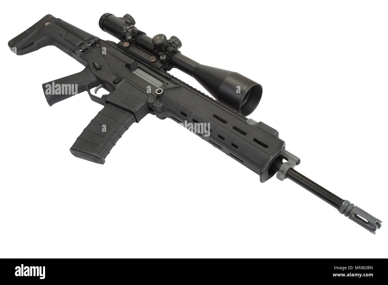 assault rifle isolated Stock Photo - Alamy