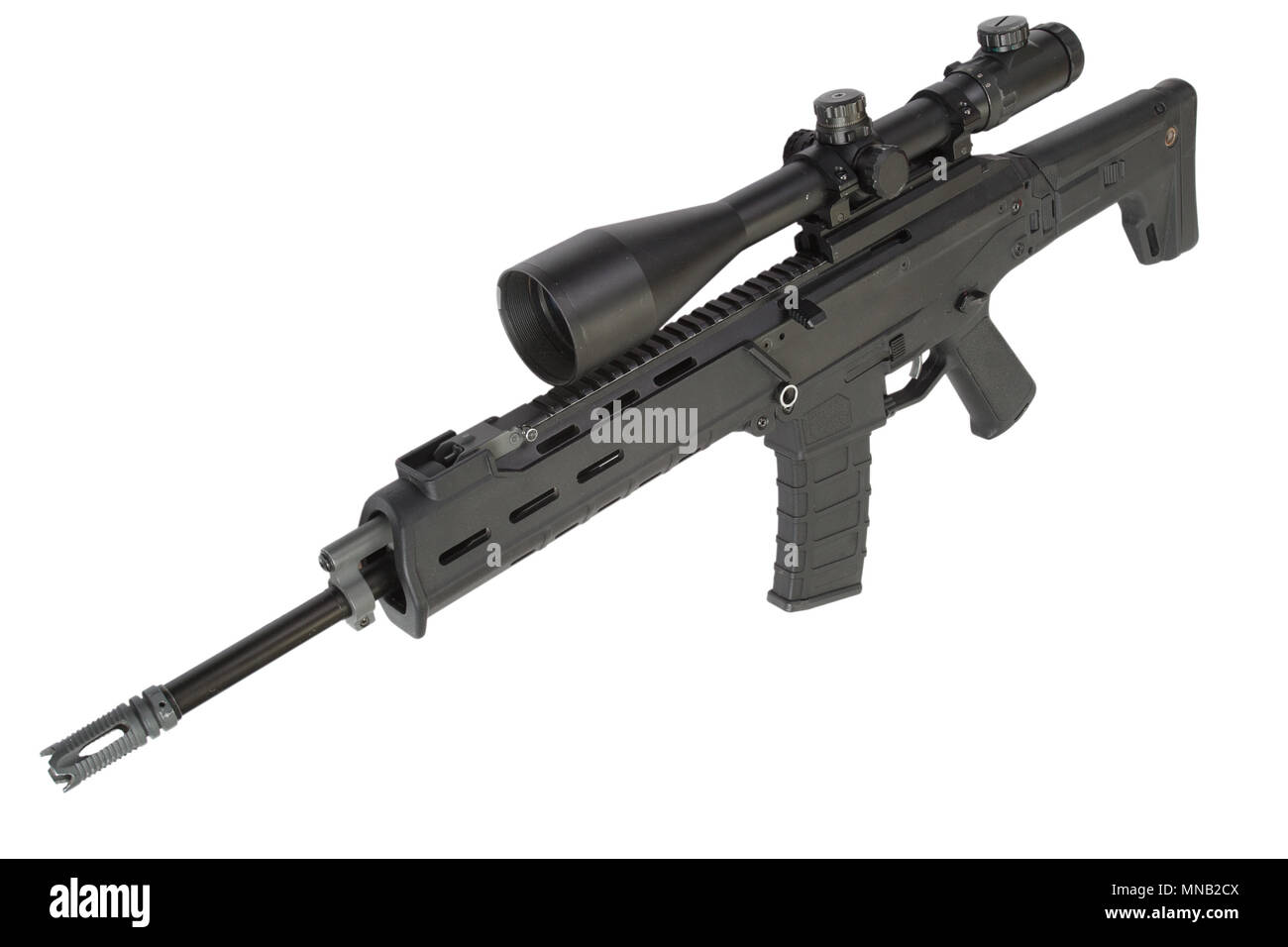 assault rifle isolated Stock Photo - Alamy