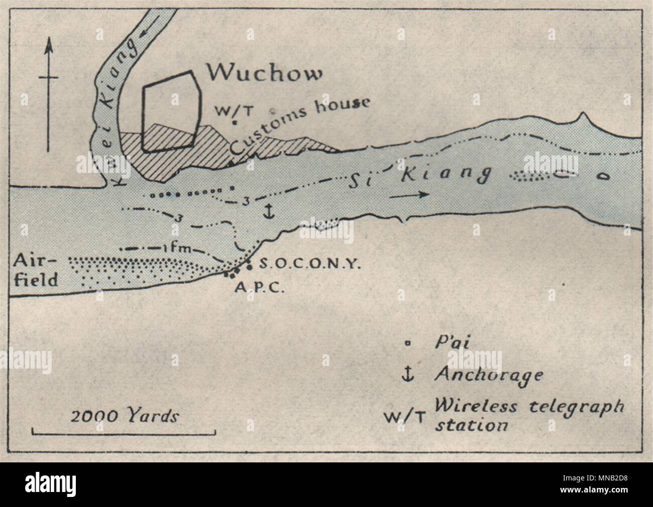 1945 map of china hi-res stock photography and images - Alamy
