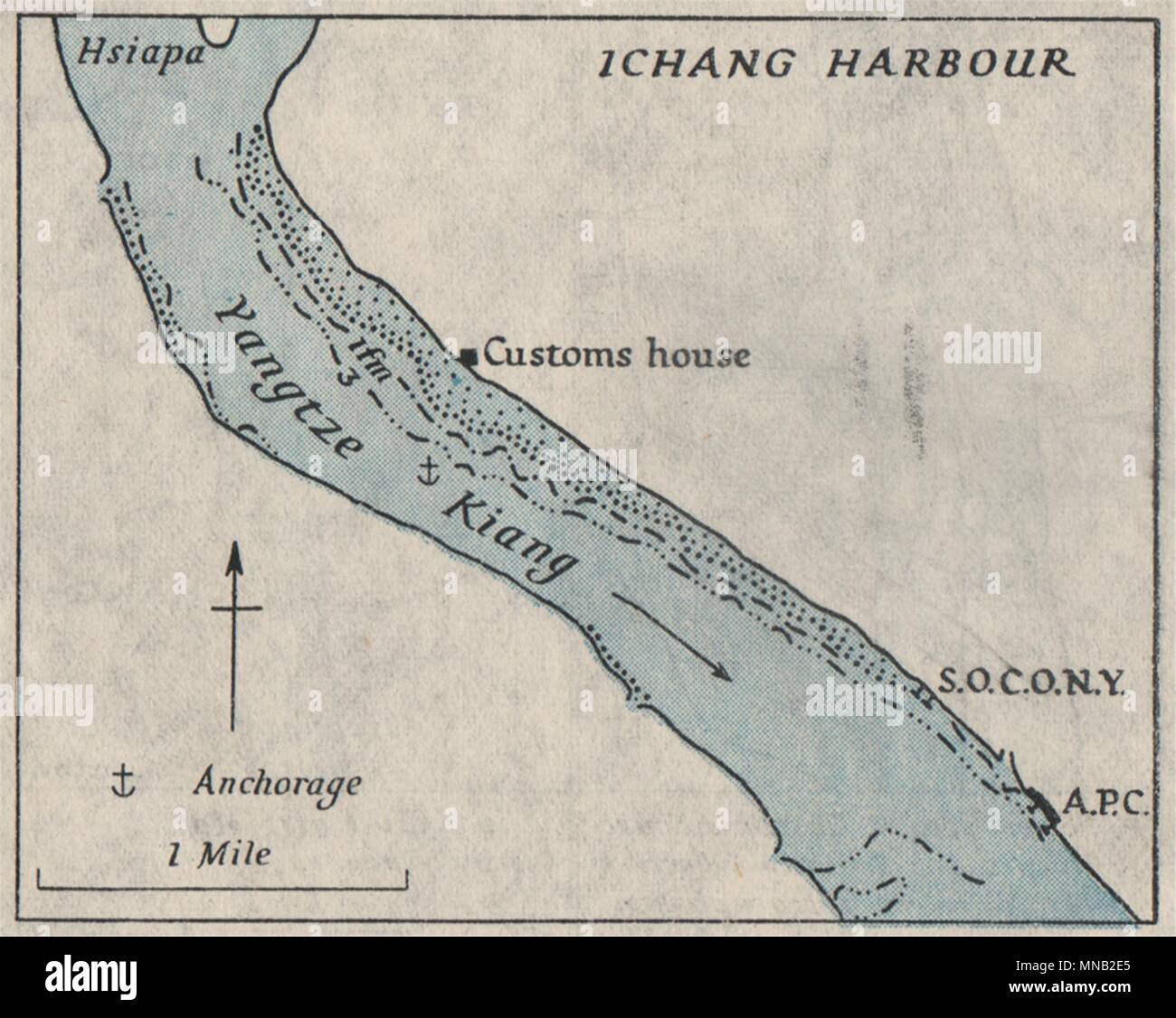 Ichang. YICHANG. China. WW2 ROYAL NAVY INTELLIGENCE MAP 1945 old ...