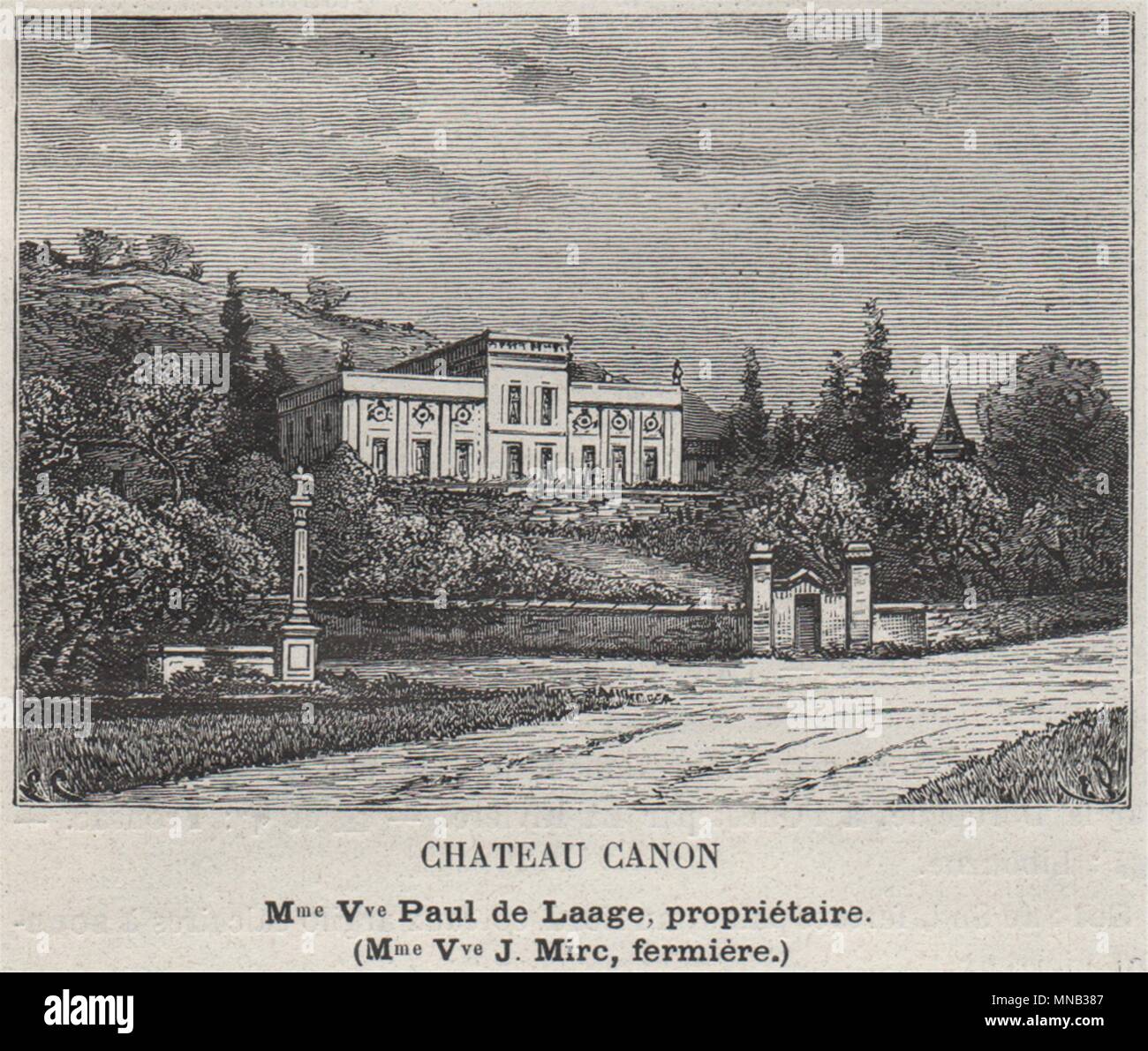 FRONSADAIS. SAINT-MICHEL-DE-FRONSAC. Chateau Canon. Laage/Mirc. SMALL ...