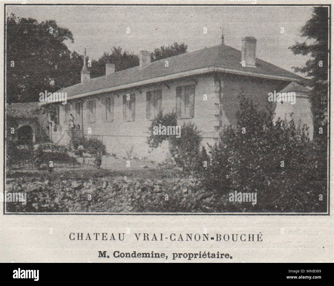 FRONSADAIS. SAINT-MICHEL-DE-FRONSAC. Chateau Vrai-Canon-Bouché. SMALL ...
