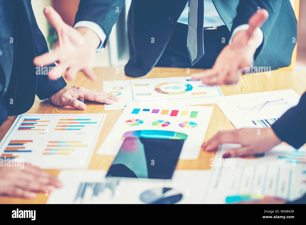 Business People Meeting Design Ideas Concept Stock Photo - Alamy