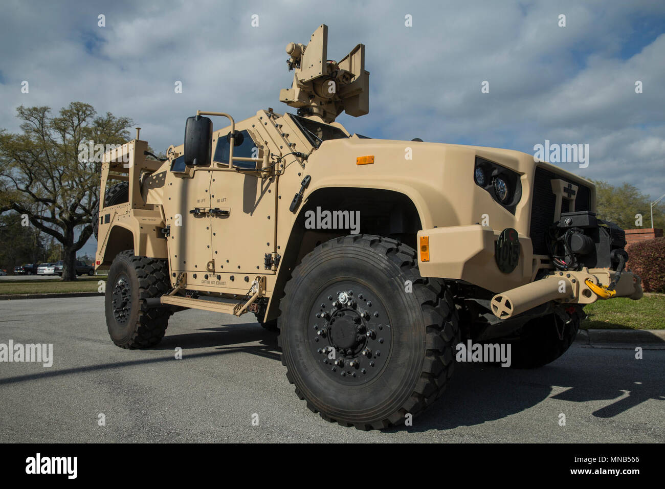 The Joint Light Tactical Vehicle (JLTV), is showcased to 2nd Marine ...