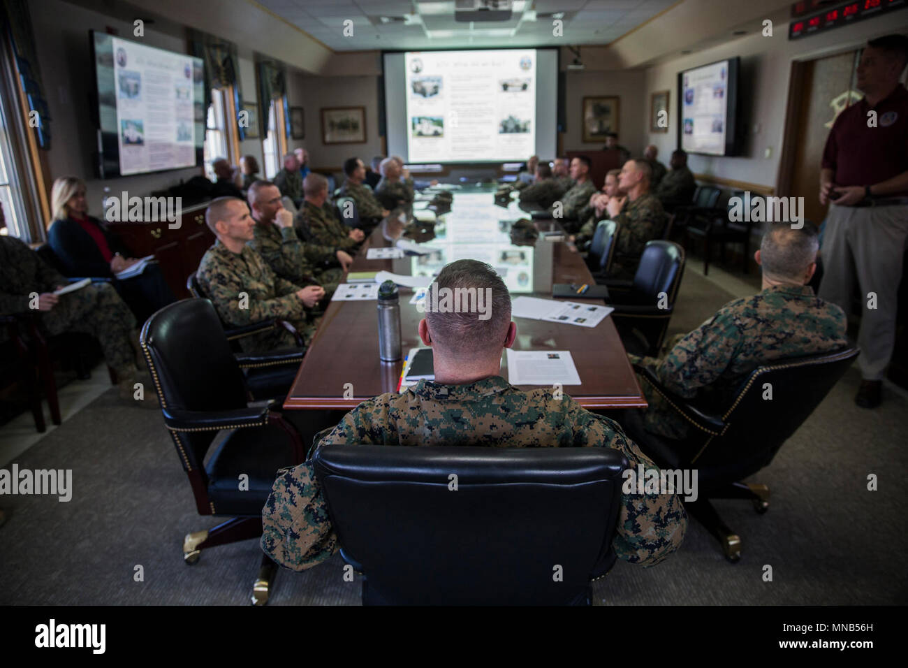 U.S. Marine Corps Brig. Gen. David W. Maxwell, 2nd Marine Logistics ...