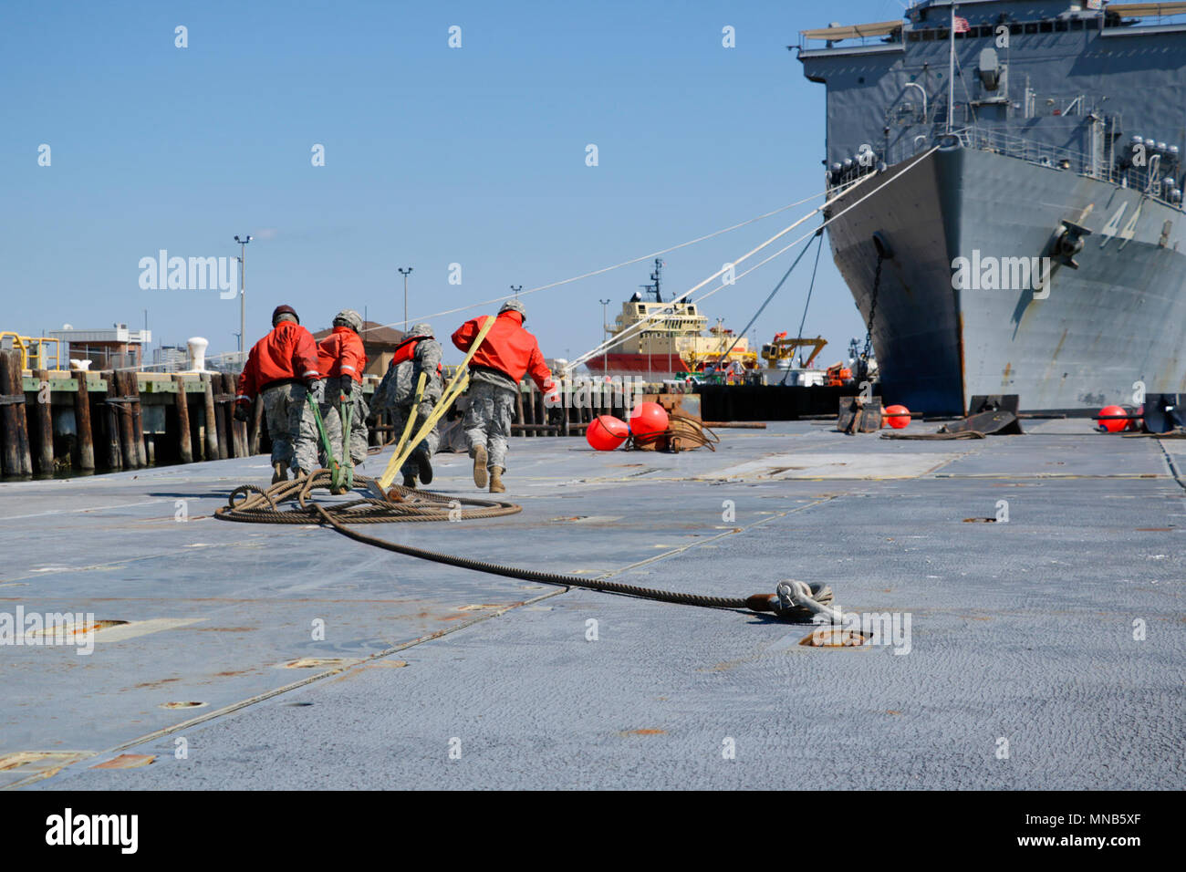 U.S. Army Soldiers from 331st Modular Causeway Company, 11th ...
