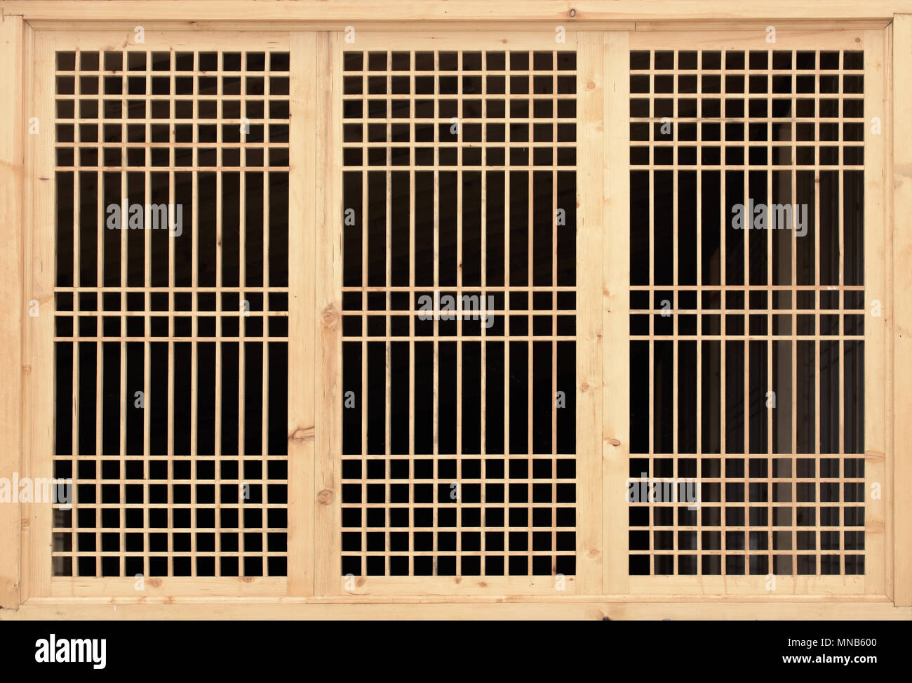 wooden lattice on the window Stock Photo - Alamy