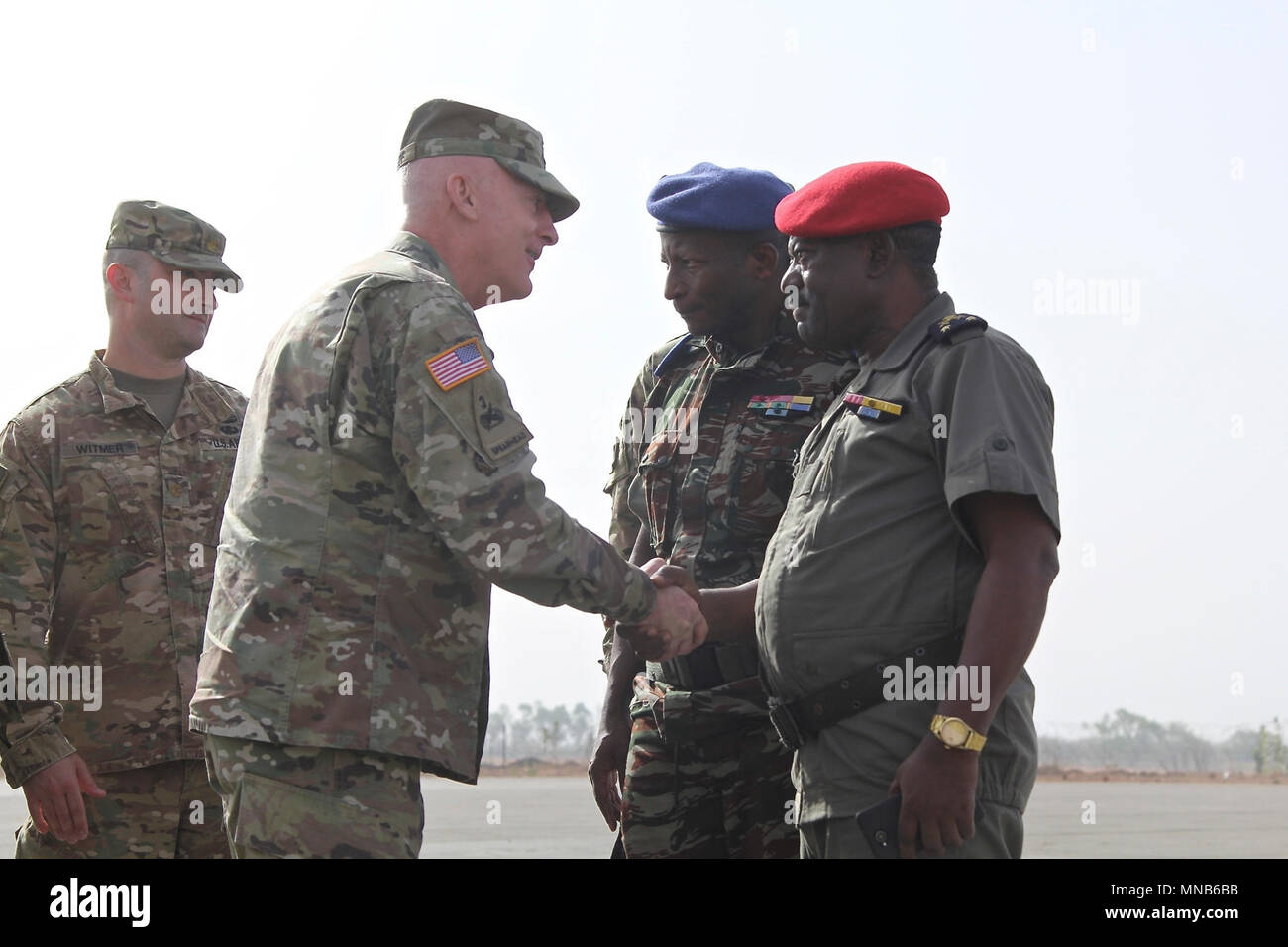 Brig. Gen. Eugene J. LeBoeuf, acting commanding general for U.S. Army ...