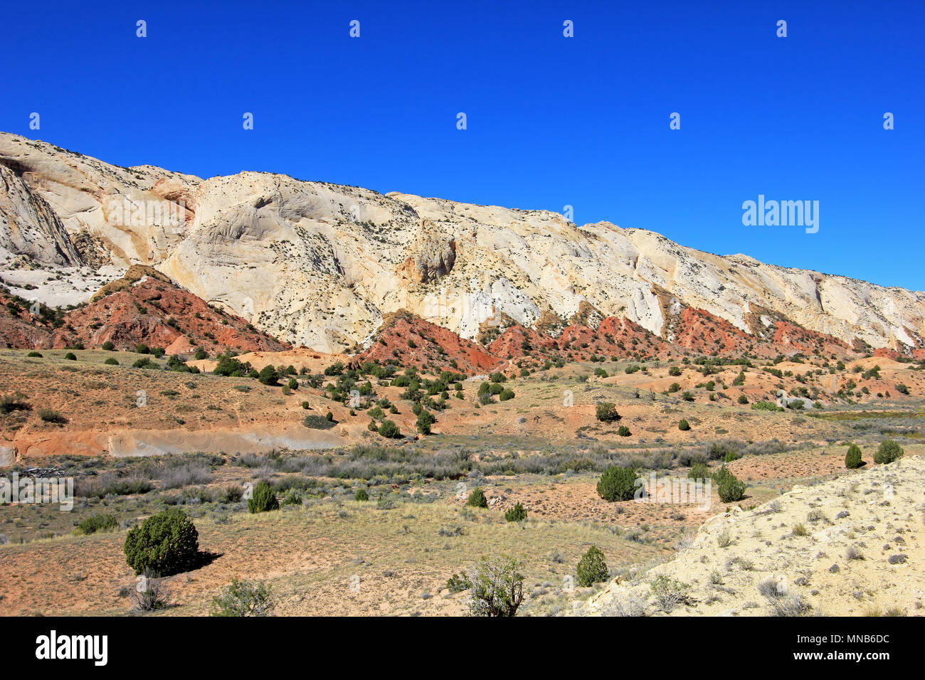 The Waterpocket Fold in Capitol Reef National Park, USA Stock Photo - Alamy