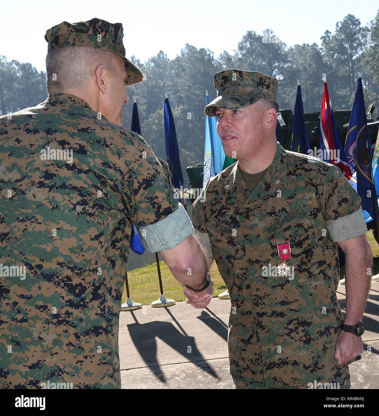 Lt. Col. Brian J. Spooner, former deputy G-4 and management officer ...