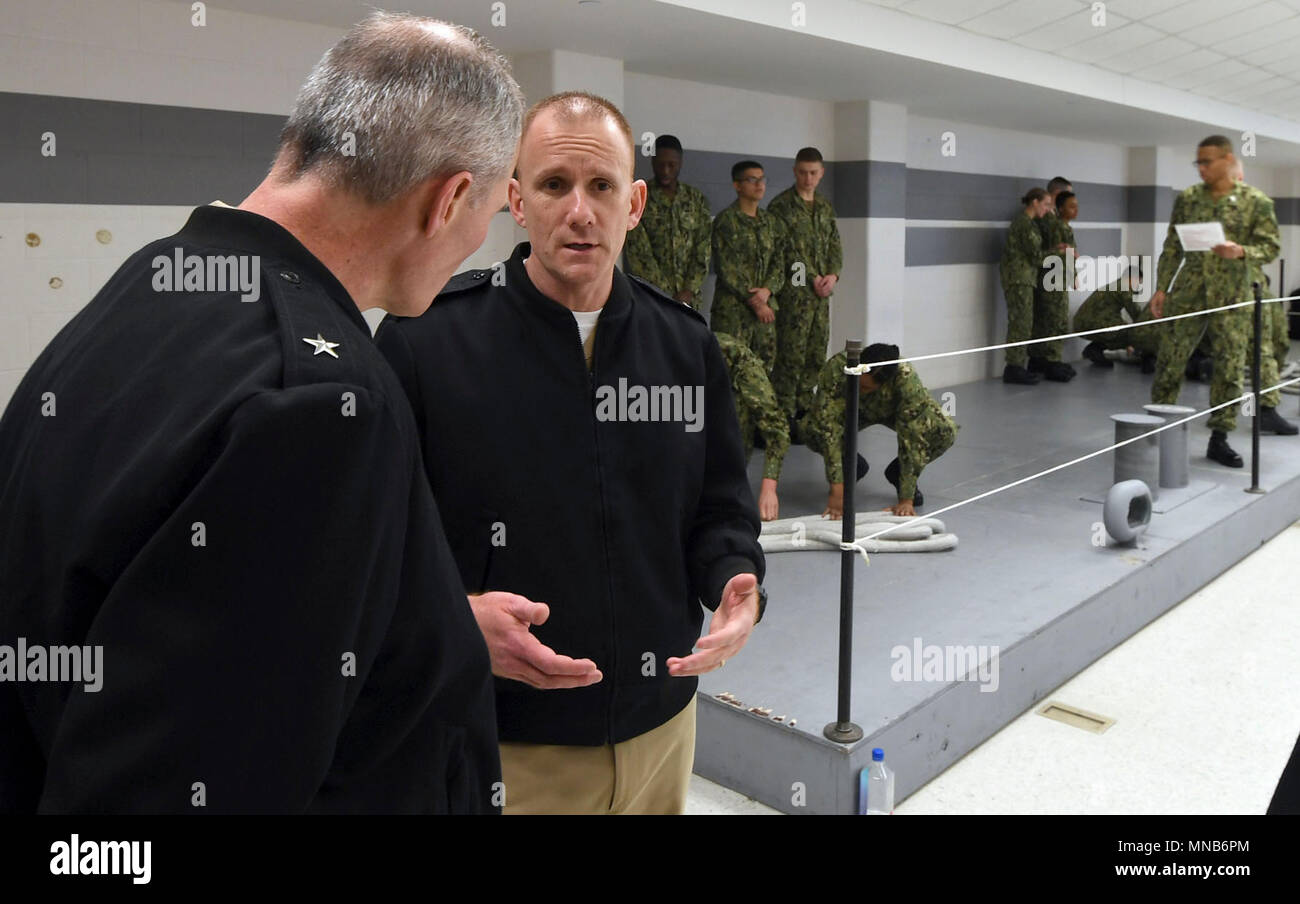 GREAT LAKES, Ill. (March 15, 2018) Master Chief Petty Officer of the ...
