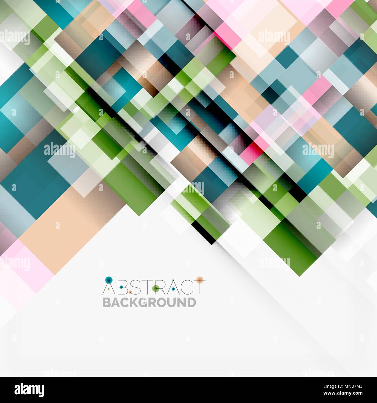 Abstract blocks template design background, simple geometric shapes on ...