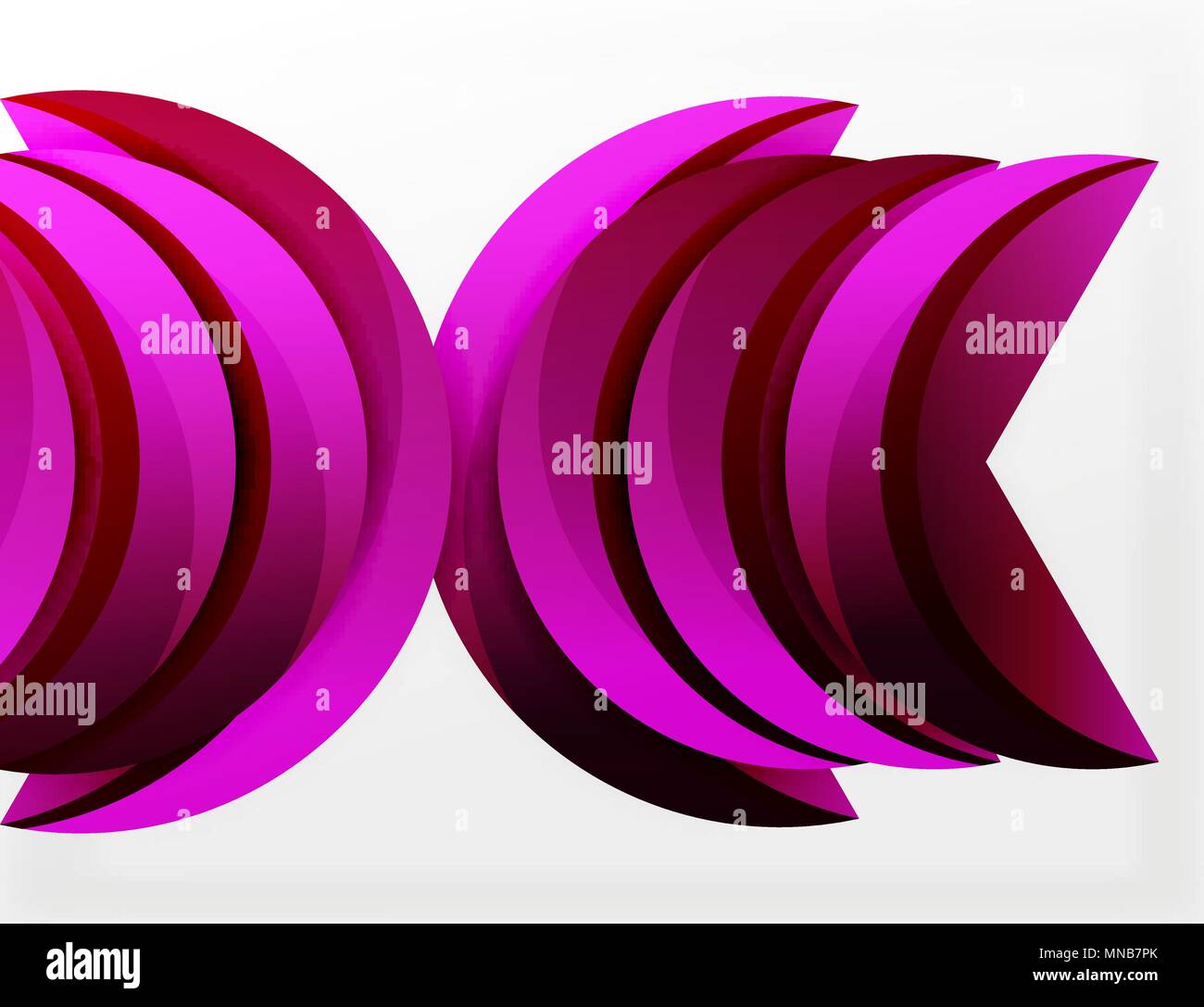 3D wave design. 3D wave lines design. Dynamic effect abstract vector ...
