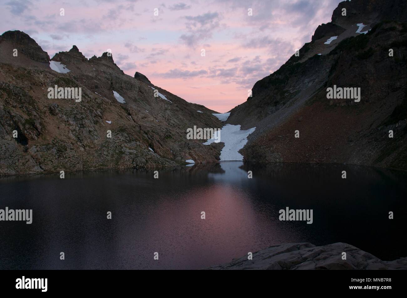 Beautiful high alpine lake hi-res stock photography and images - Alamy