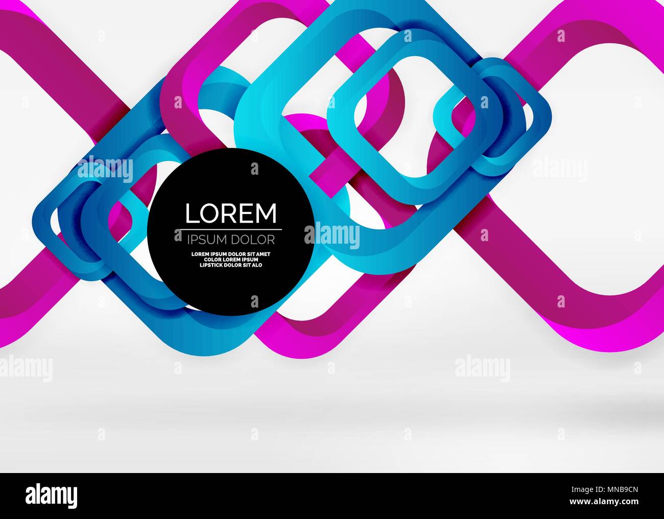 Squares geometric shapes in light grey 3d space. Squares geometric ...