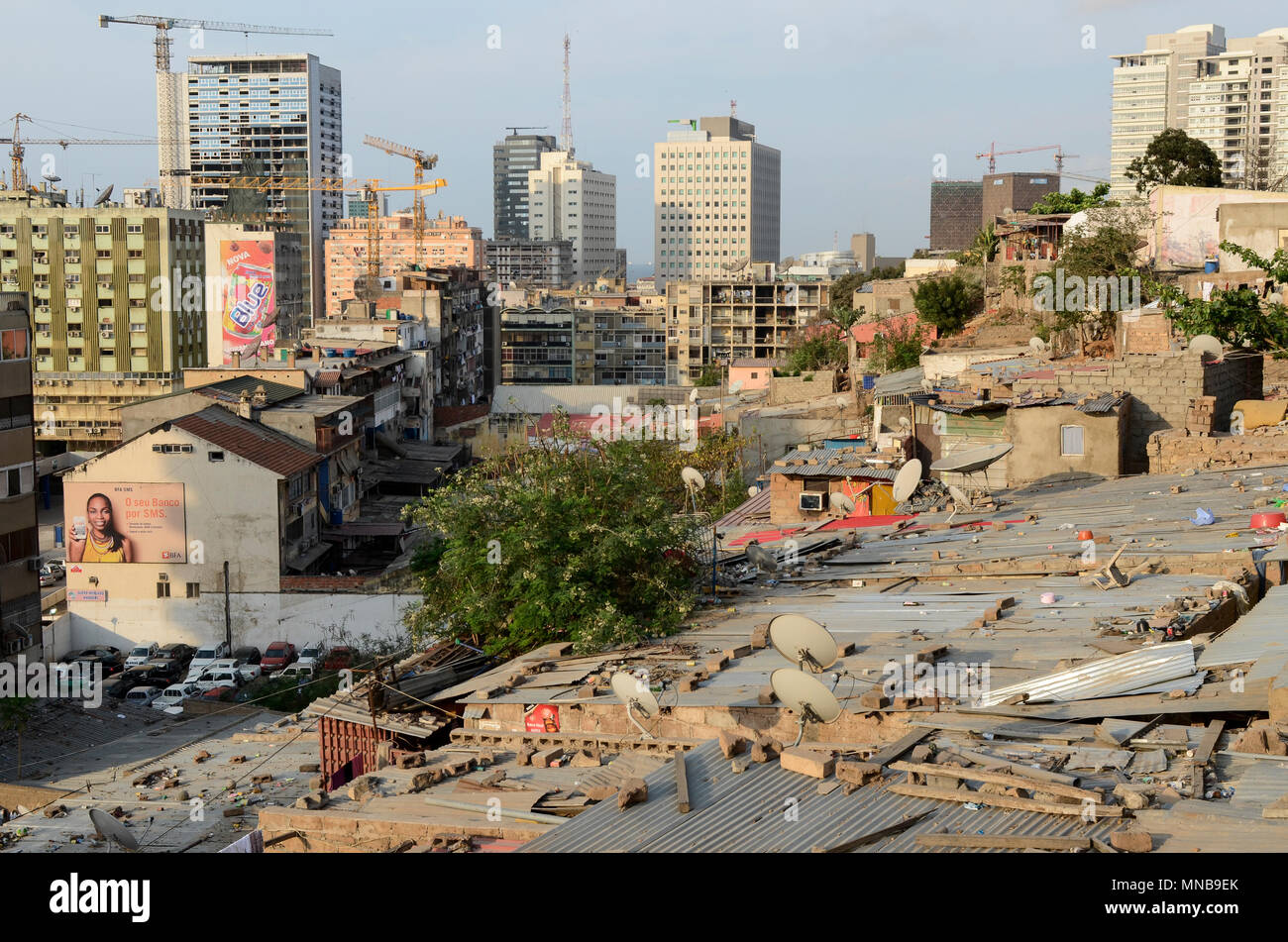 ANGOLA Luanda, due to revenues from oil and diamond exports a ...