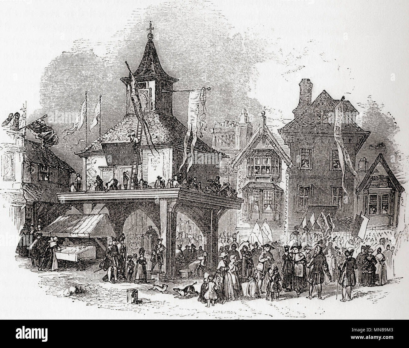 Shakespeare Jubilee, Stratford-upon-Avon, Warwickshire, England, 1769 ...