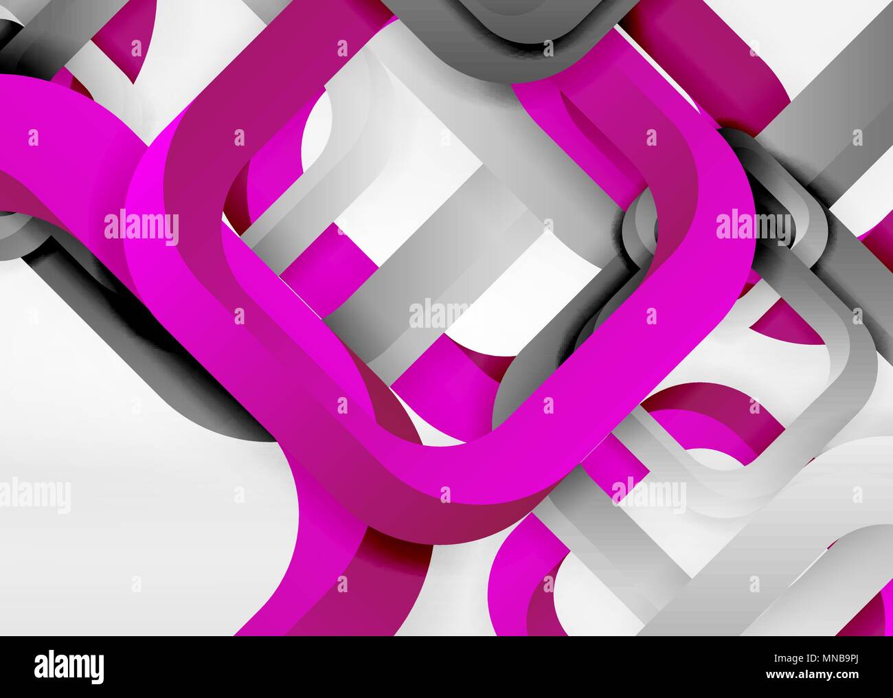 Squares geometric shapes in light grey 3d space. Squares geometric ...