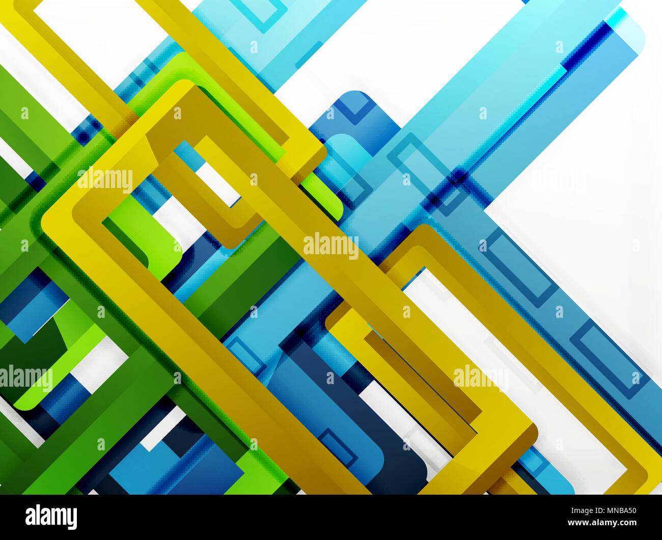 Rectangle tube elements, vector background. Rectangle tube elements ...
