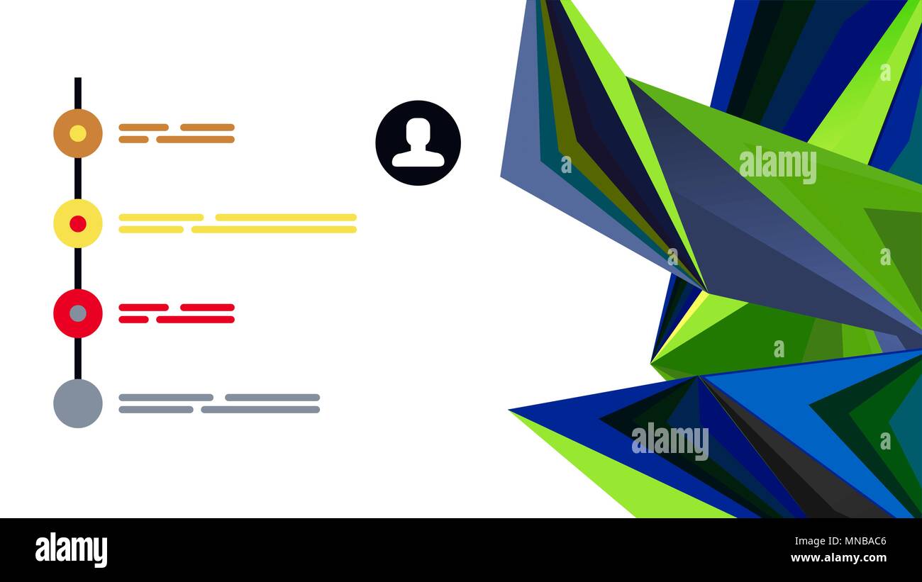 Modern triangle presentation template. Modern triangle presentation ...