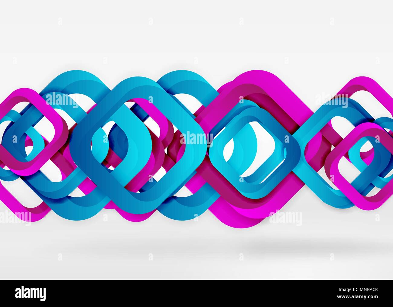 Squares geometric shapes in light grey 3d space. Squares geometric ...