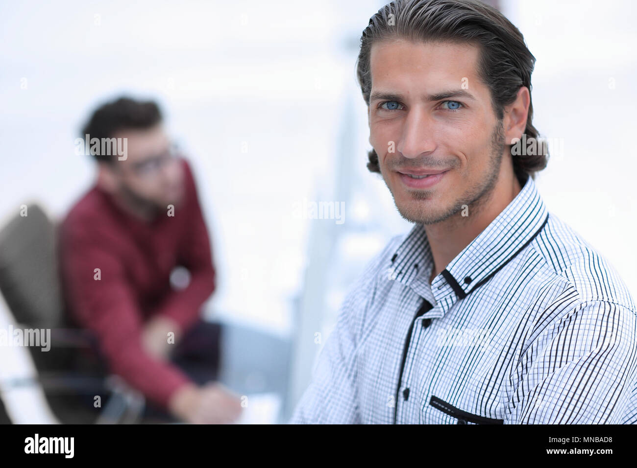 portrait of a successful Manager Stock Photo - Alamy