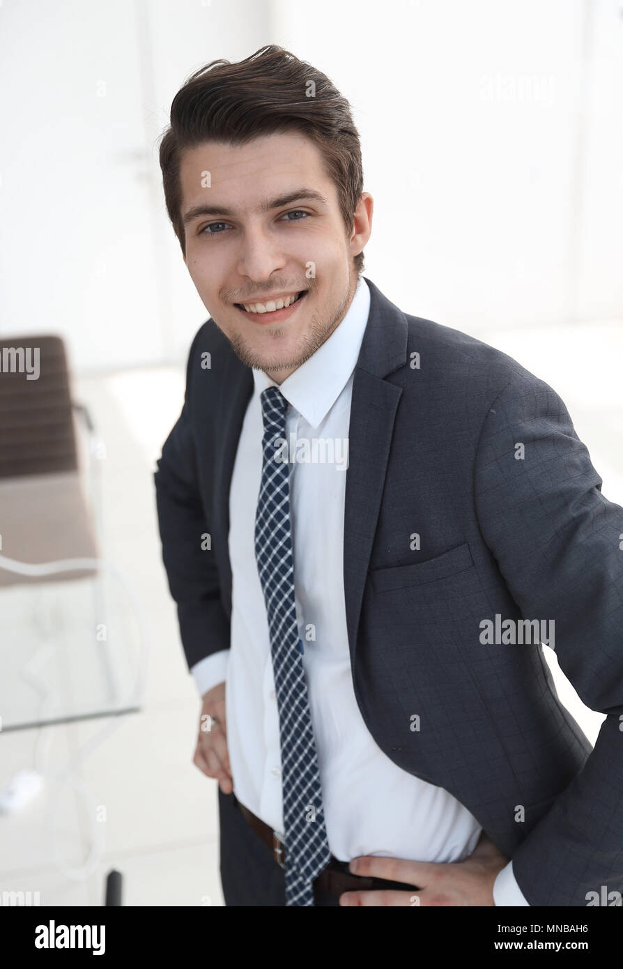 closeup.a successful young man Stock Photo - Alamy