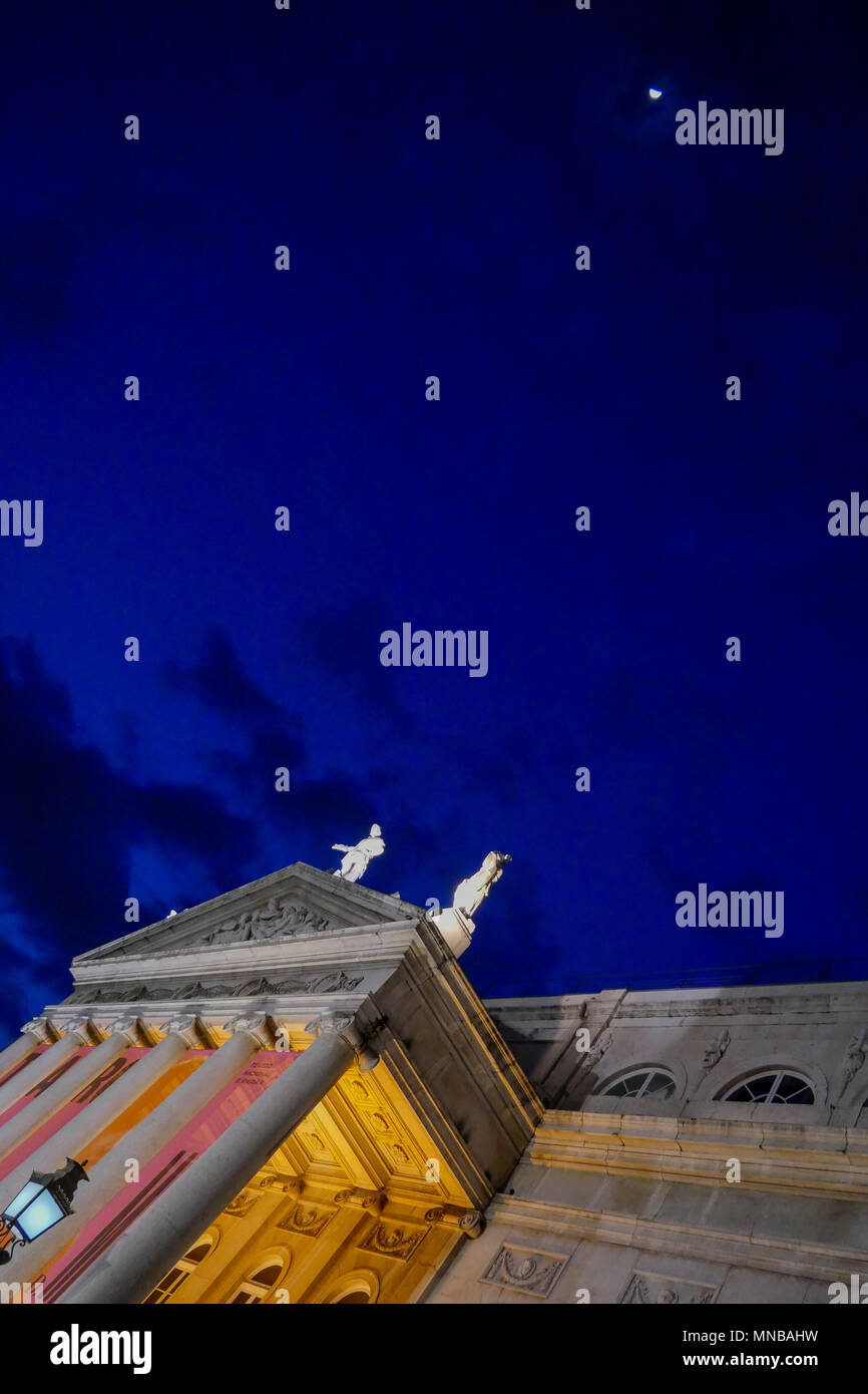 National theater dona maria ii hi-res stock photography and images - Alamy