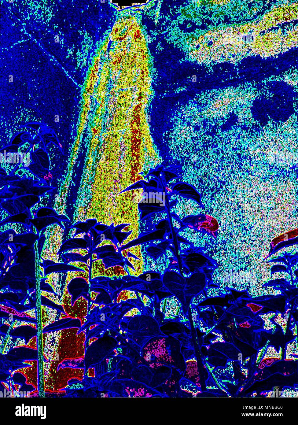 Abstract waterfall, modern backgrounds Stock Photo - Alamy