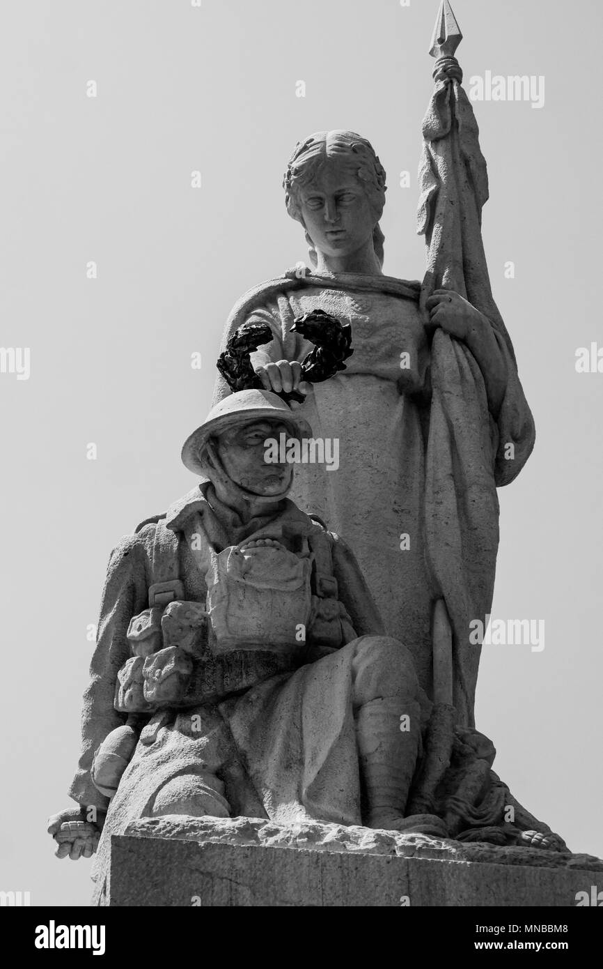 World War One Memorial, Lisbon, Portugal Stock Photo - Alamy