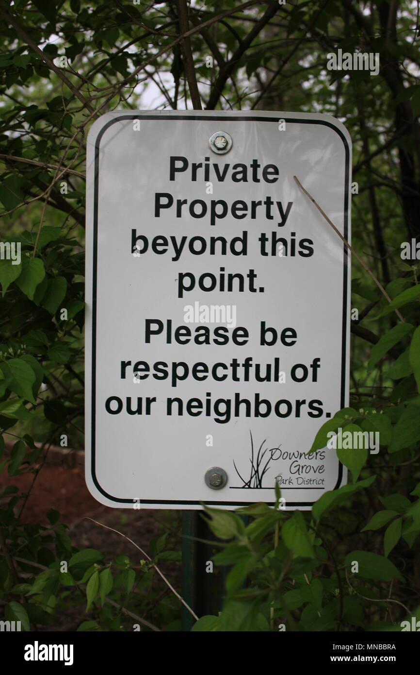 Please be respectful of our neighbors hi-res stock photography and ...