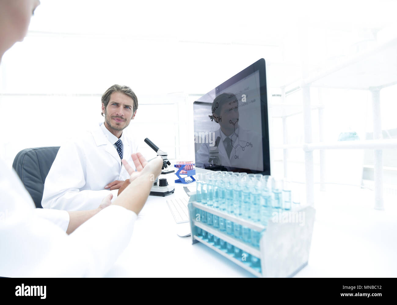 Bacteria are tested hi-res stock photography and images - Alamy