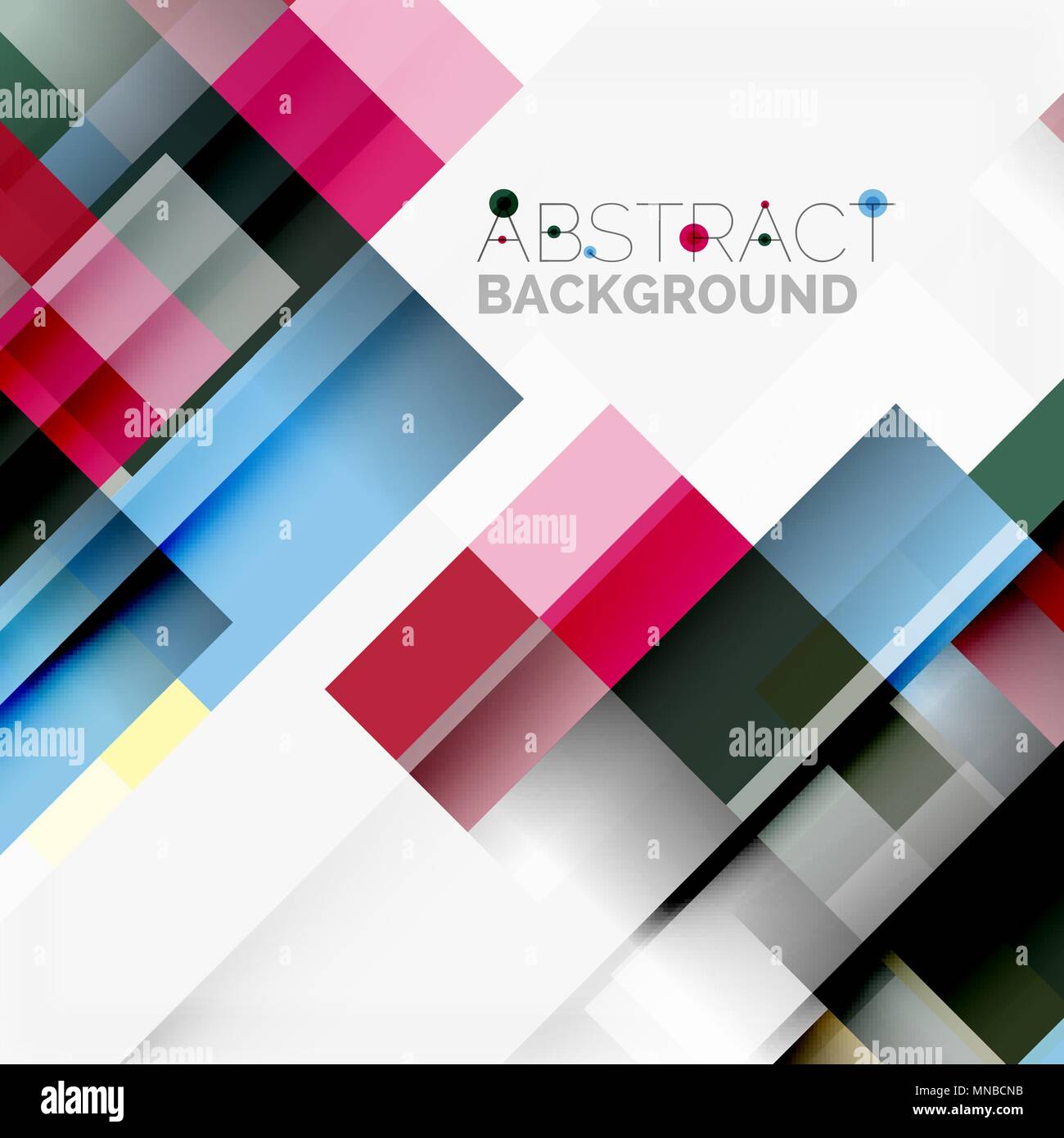 Abstract blocks template design background, simple geometric shapes on ...