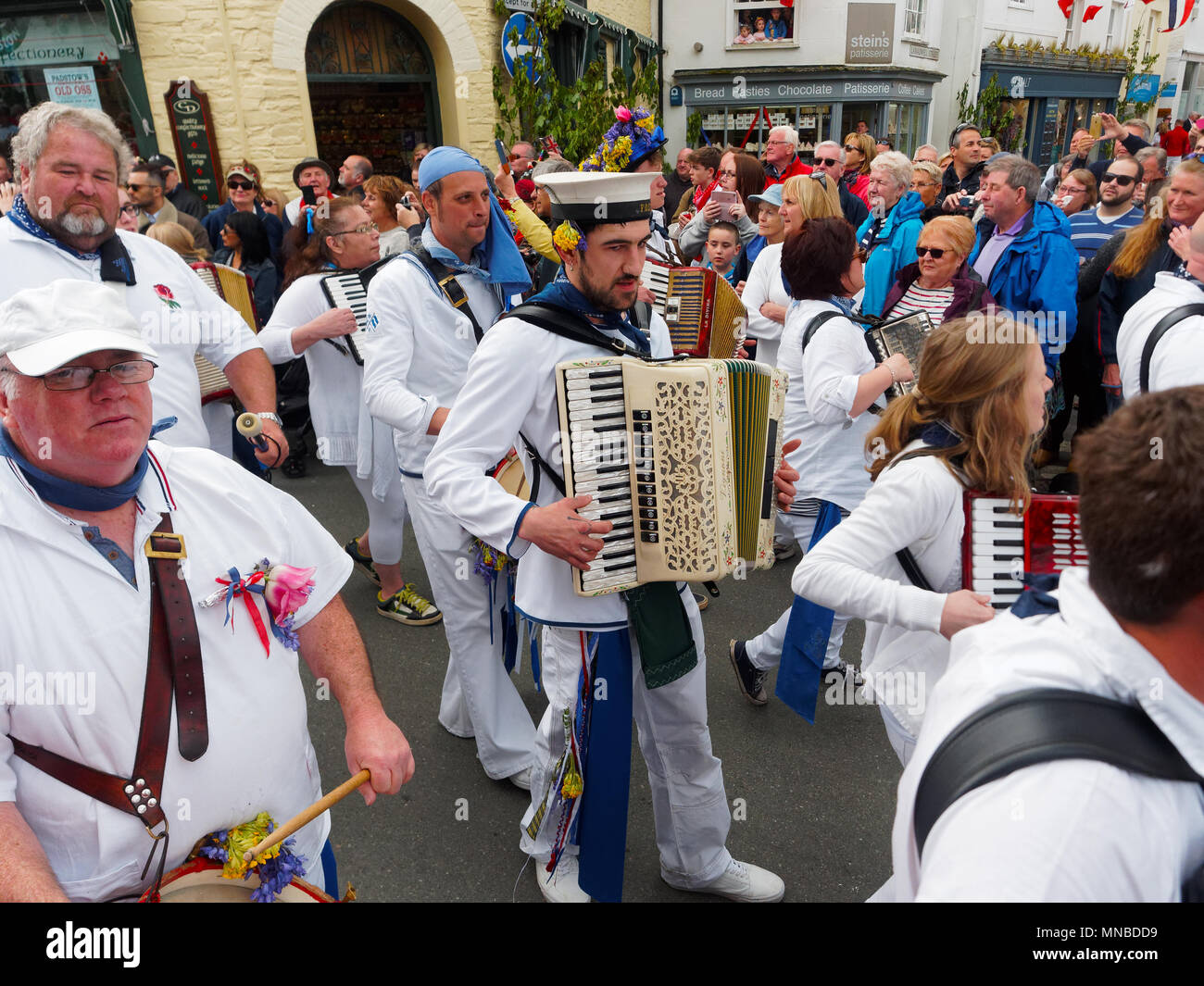 May Day celebration traditional Cornwall UK Robert Taylor/Alamy Live ...