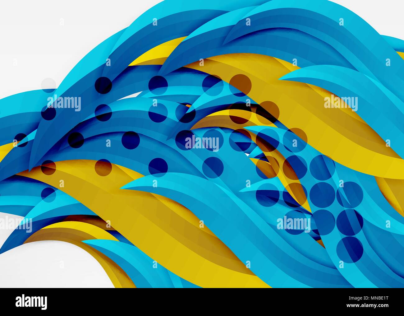 Vector Colorful Wave Lines In White And Grey 3d Space Vector Colorful