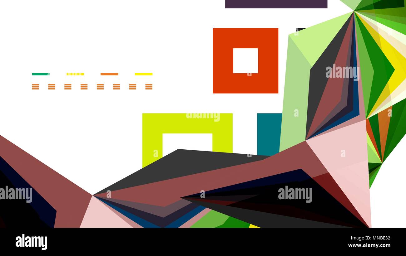 Modern triangle presentation template. Modern triangle presentation ...