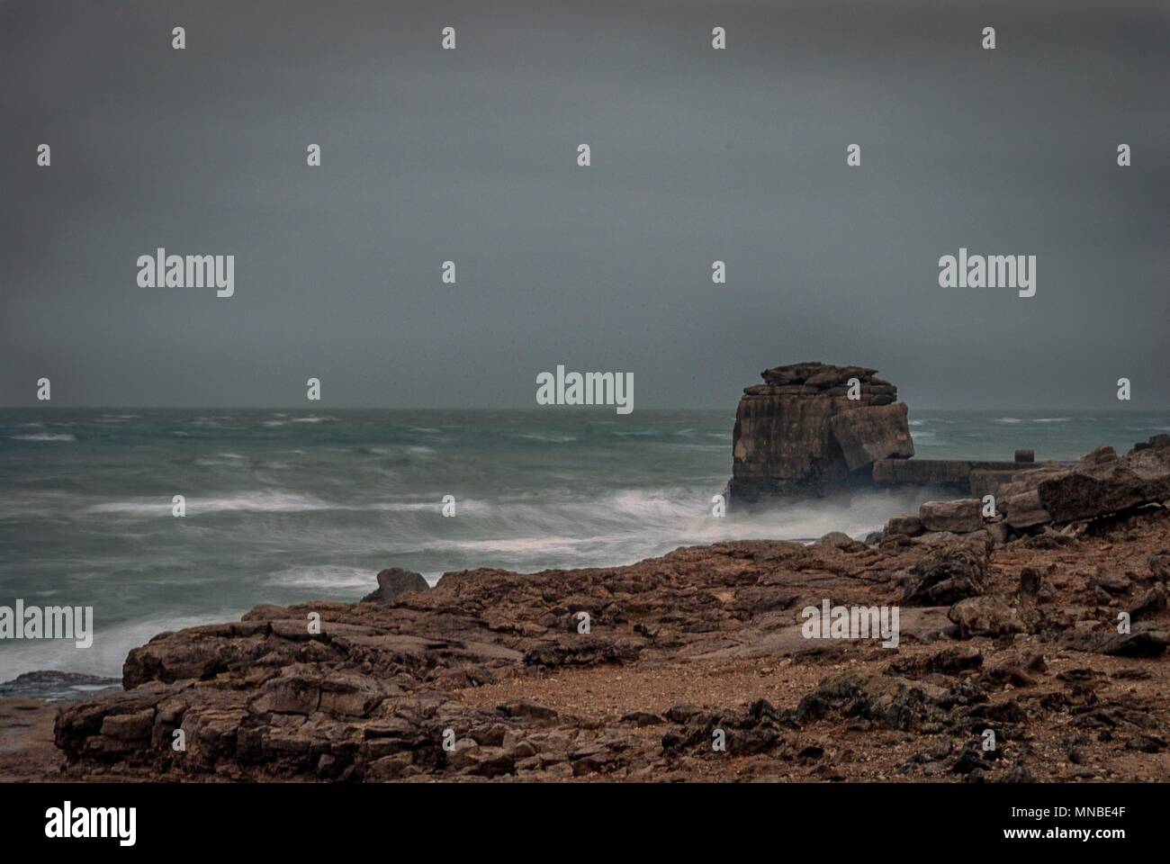 Portland bill england portland bill sea coast coastline rocks shore hi ...