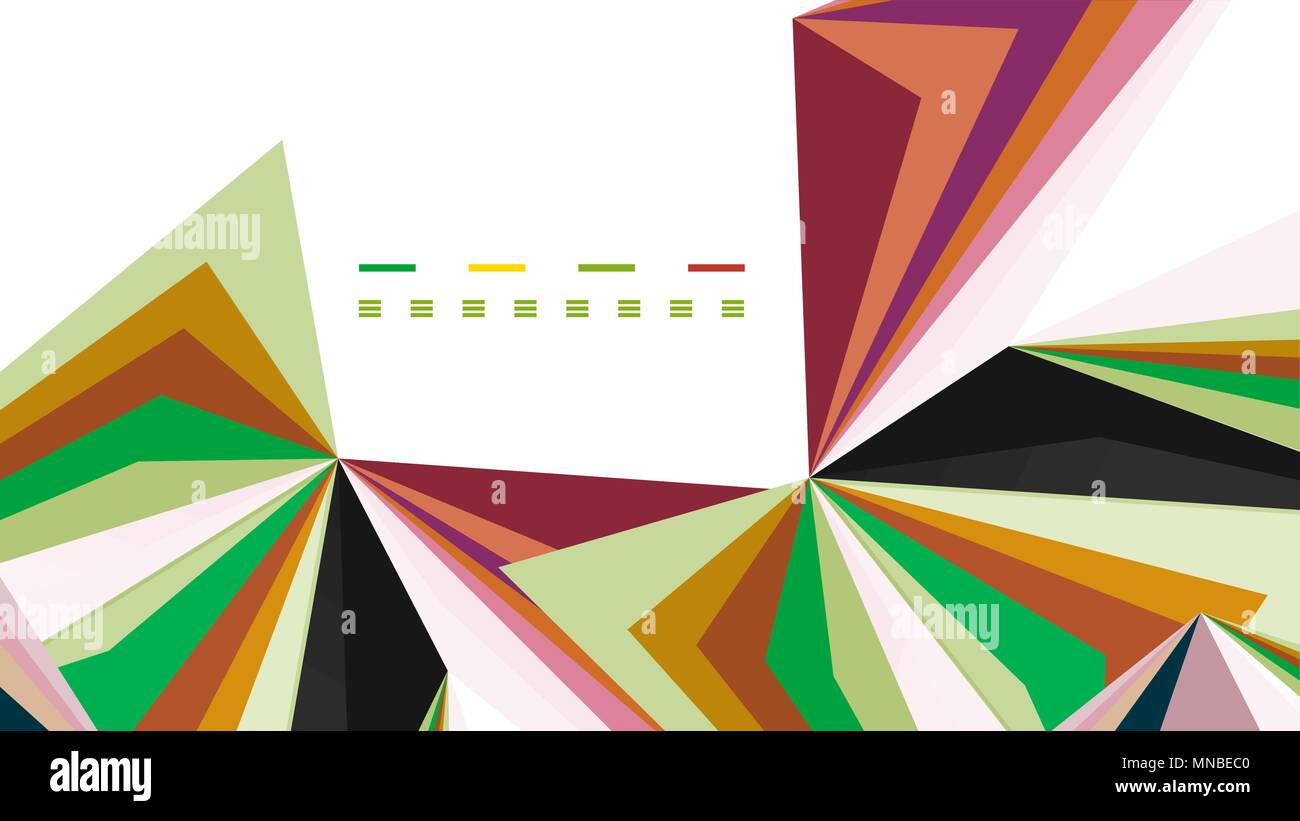 Modern triangle presentation template. Modern triangle presentation ...