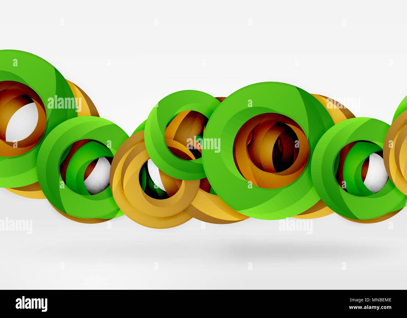 Modern 3d ring vector abstract background. Modern 3d ring composition ...
