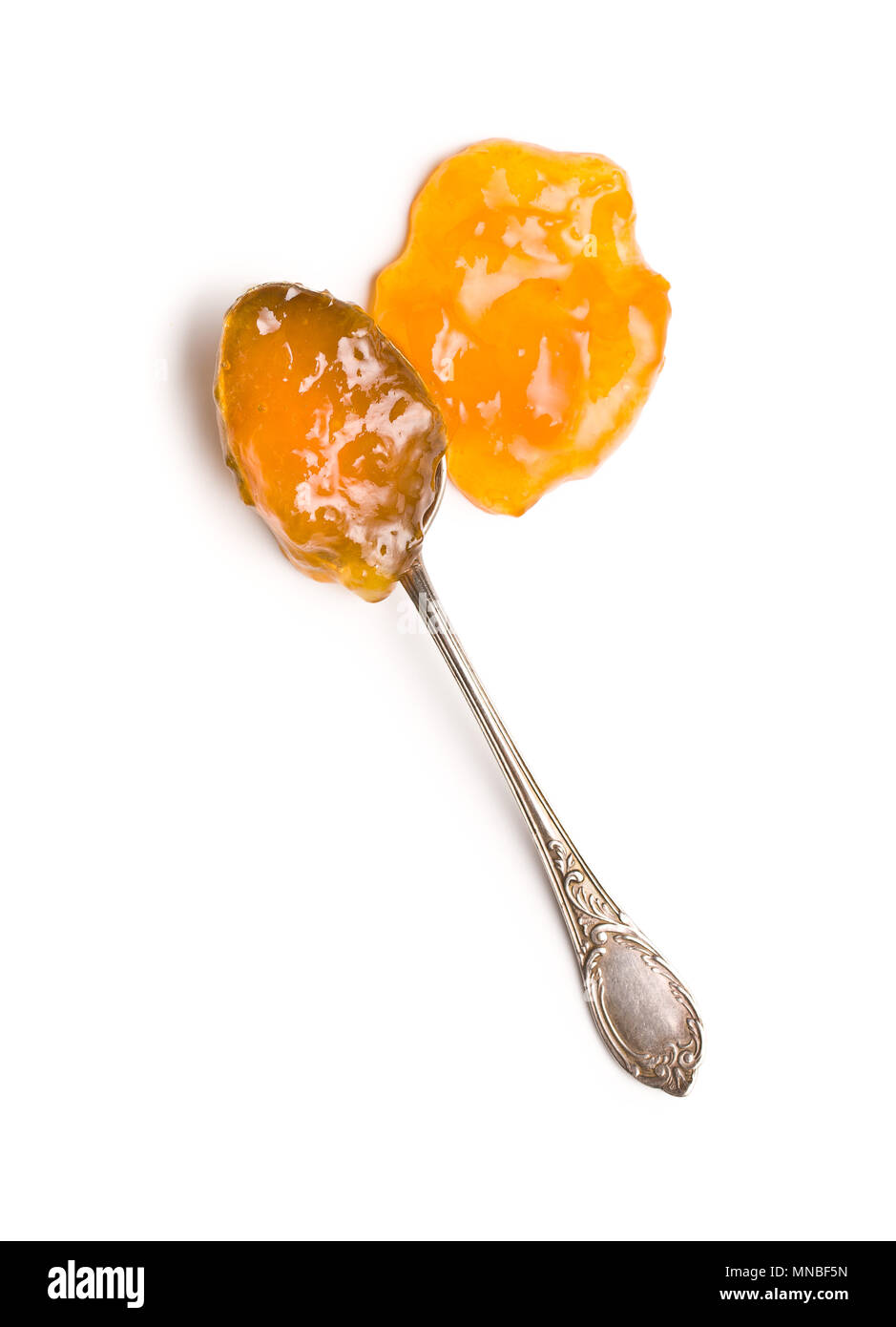 Spoon of jam Cut Out Stock Images & Pictures - Alamy