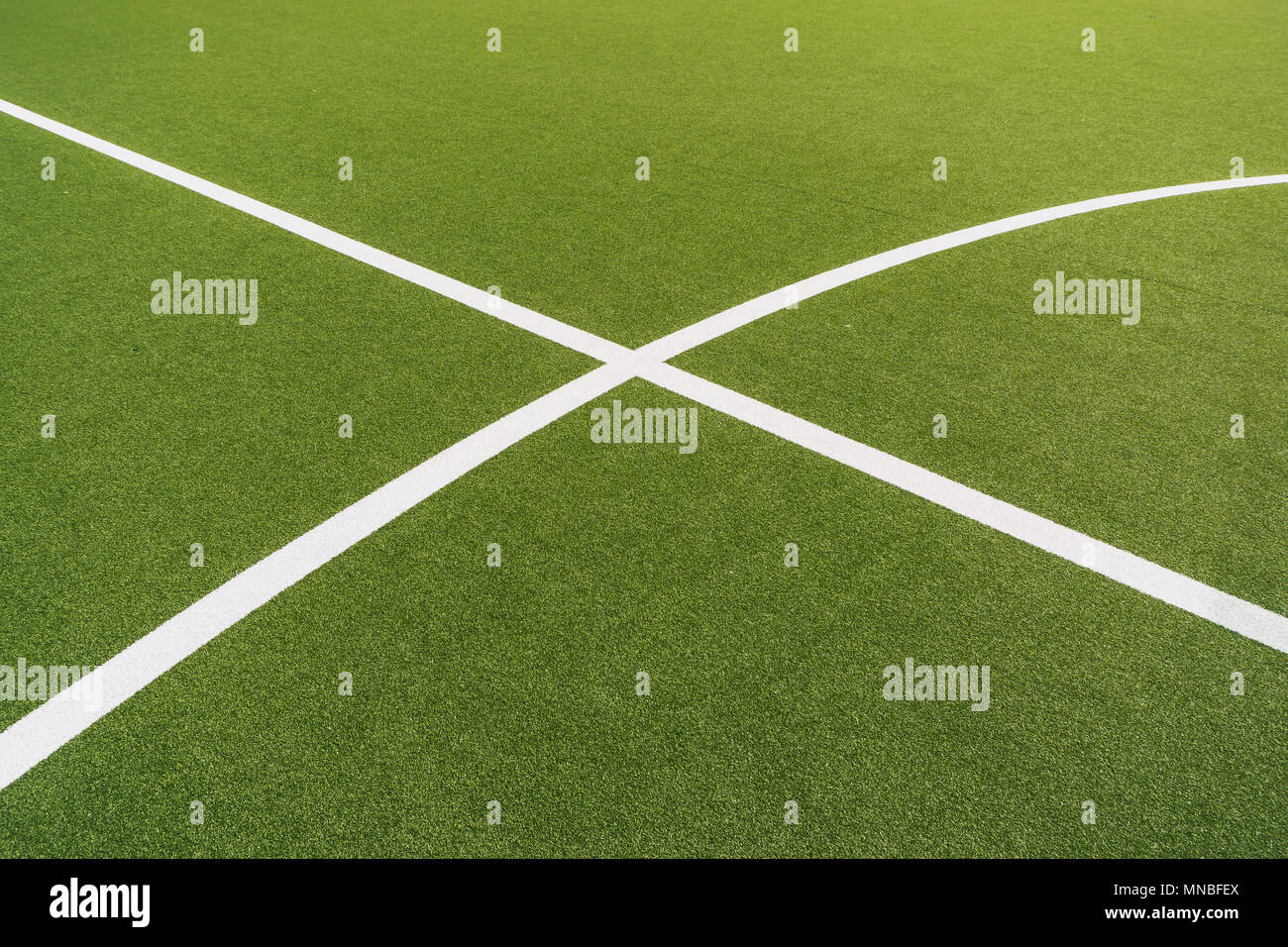 Football pitch marking hi-res stock photography and images - Alamy