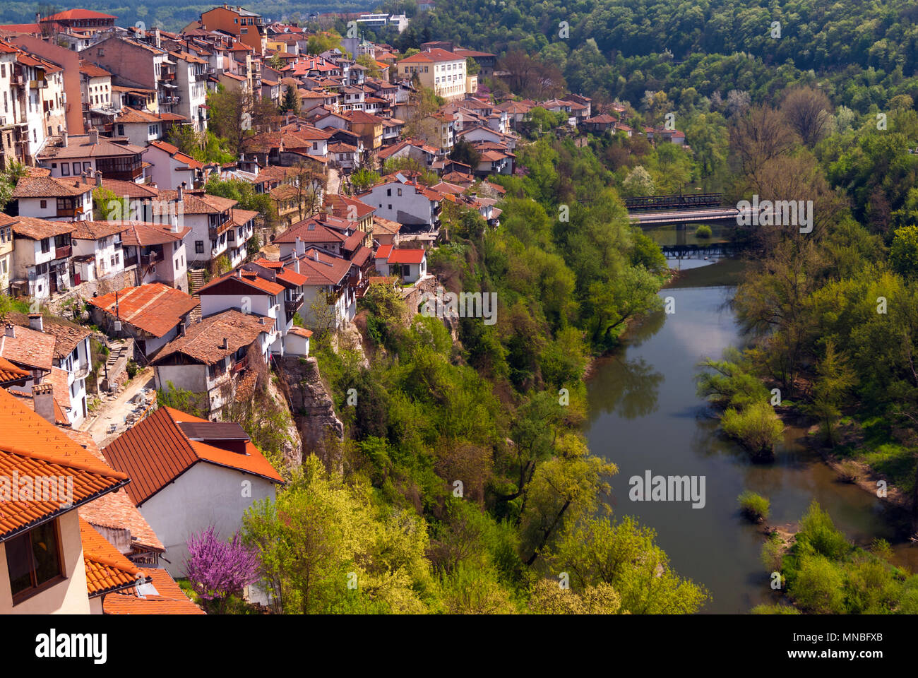Typical architecture,historical medieval houses,Old city street view ...