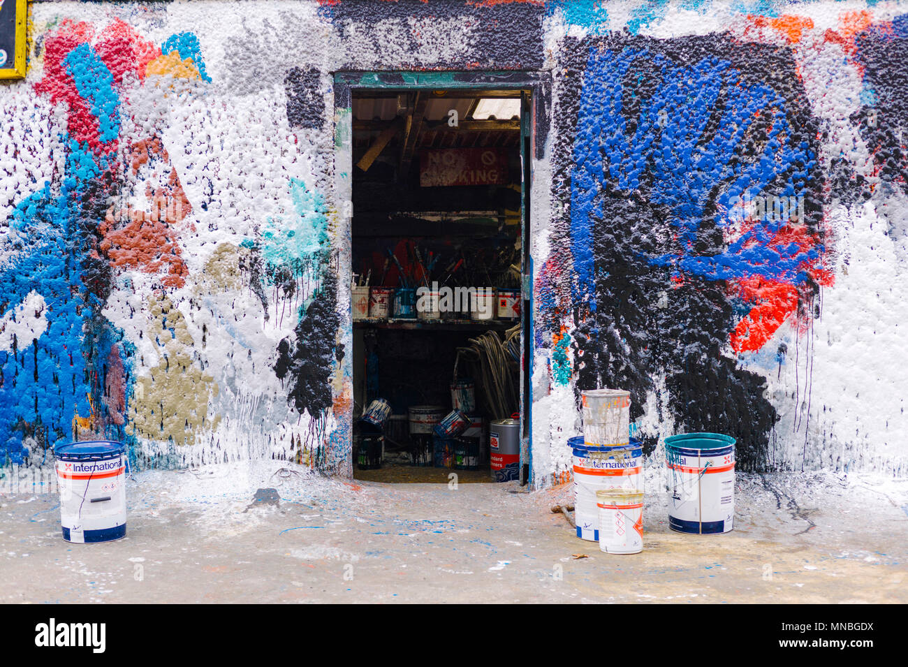 Commercial Ships Paint Shop, W.Bruce Ship Painters, Fraserburgh ...