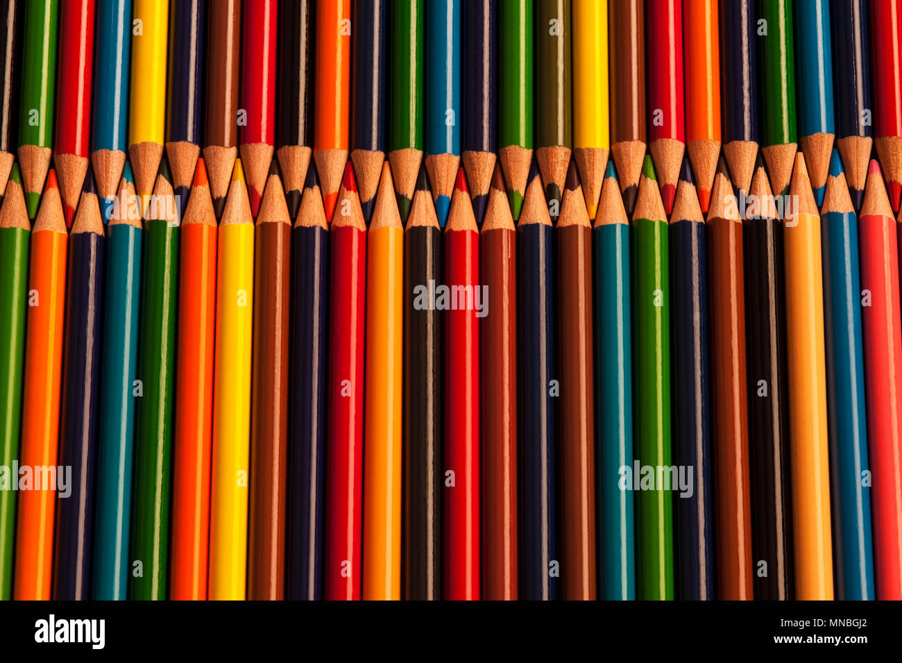Colored pencils in large hi-res stock photography and images - Alamy