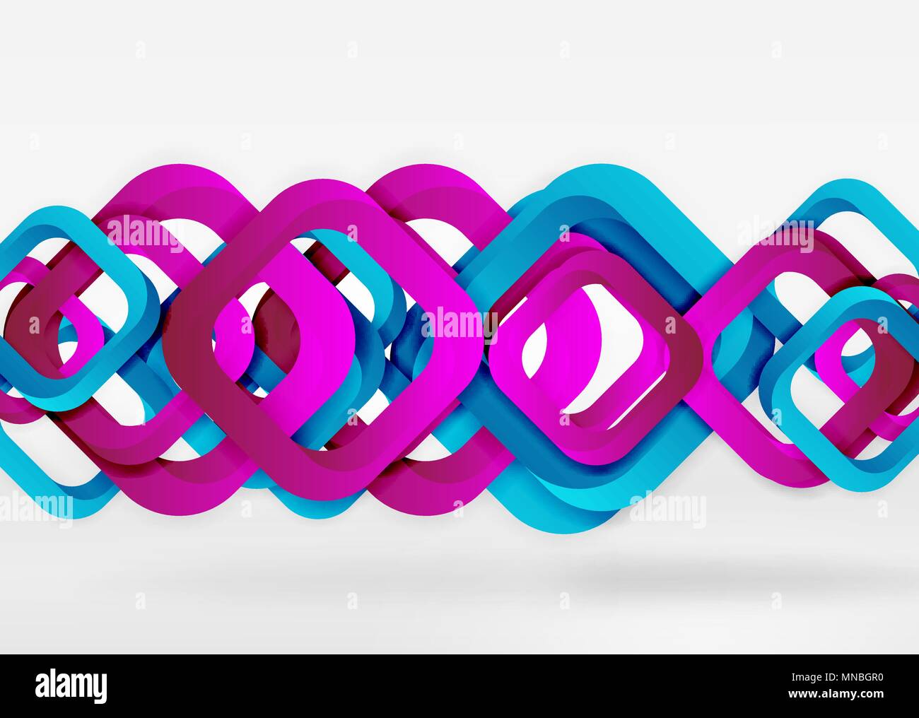 Squares geometric shapes in light grey 3d space. Squares geometric ...