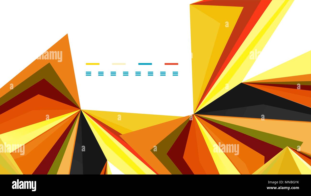 Modern triangle presentation template. Modern triangle presentation ...